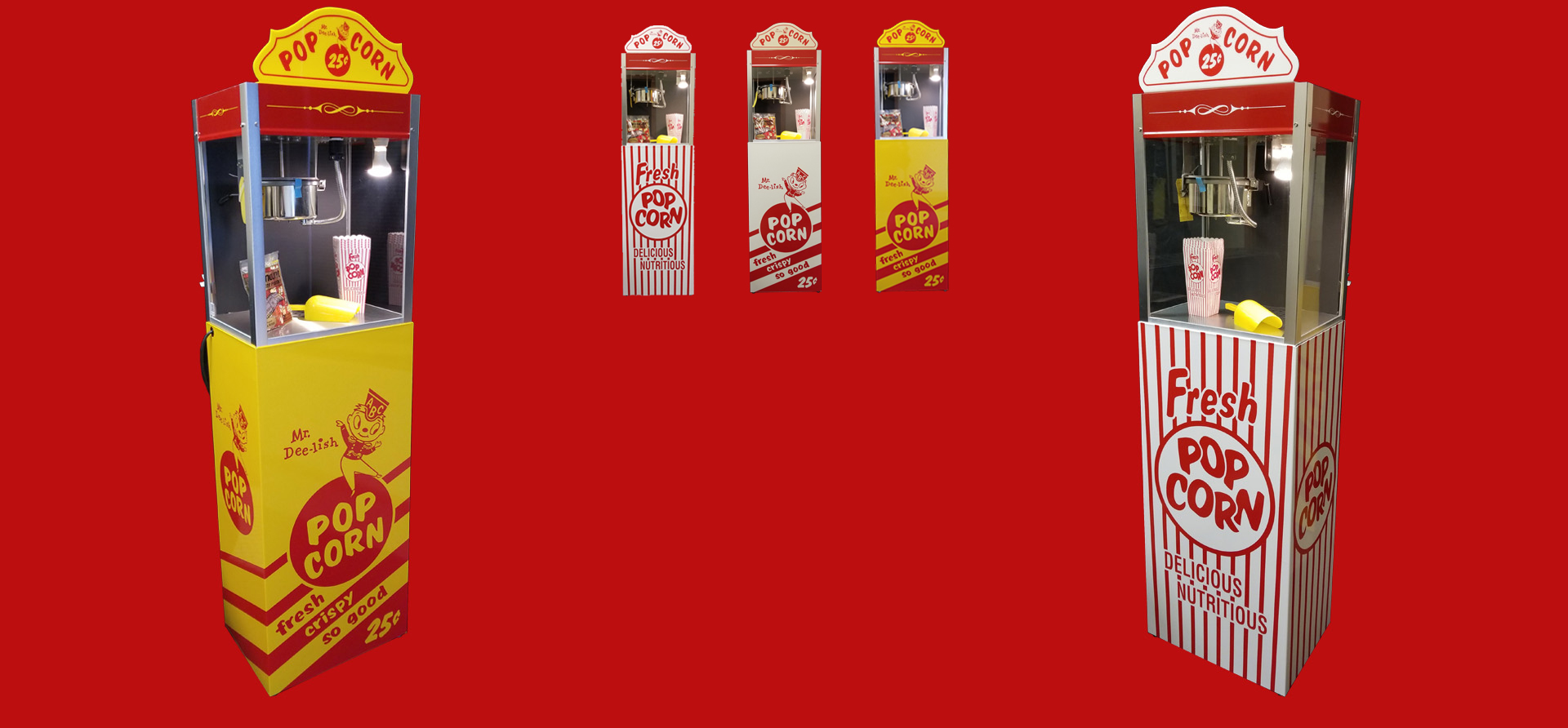 Home Theater Popcorn Machines | Vintage Retro Look | Marquee Popcorn ...